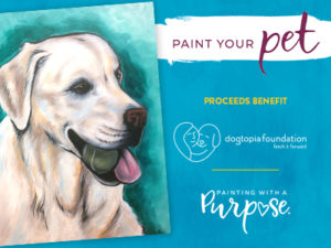 Paint Your Pet - National Service Dog Month - Highland Village