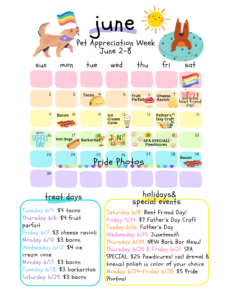 June Calendar - Short Pump