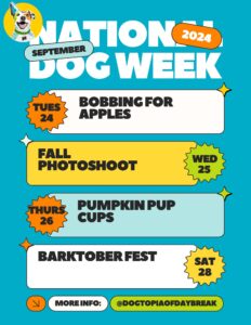 National Dog Week Events - Daybreak